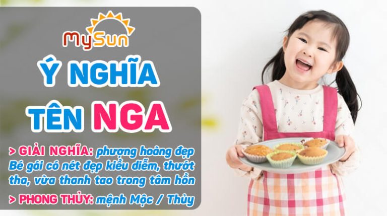 Ý nghĩa của tên Nga, tên đệm hay tên Nga: Quỳnh Nga, Thúy Nga